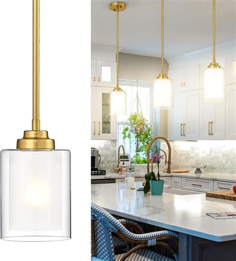 Tengxin Modern Pendant Light Brushed Gold Modern Pendant Light For