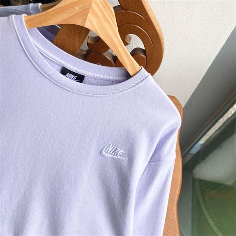 나이키 스우시 연보라 맨투맨 헬로마켓