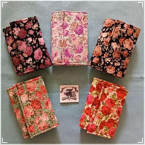 خرید و قیمت جاکارتی پارچه ای طرح دخترانه گل گلی و پسرانه ارتشی دارای