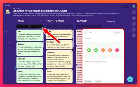 Padlet On Twitter When You Use Sections To Organize Your Padlets There Will Always Be A