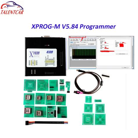 New Version Xprog 5 84 XPROG M Box V5 84 X PROG 5 84 ECU Chip Tuning Tool With USB Dongle Metal
