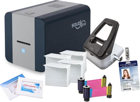 Cardholdir Id Solid 210 Badge Printer With Beginner