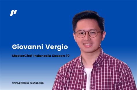 Profil Dan Biodata Lengkap GIO MasterChef Indonesia Season 10 Umur