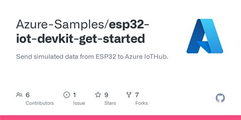 github azure samples esp32 iot devkit get started send simulated data from esp32 to azure iothub