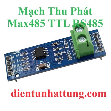 Module Thu PhÁt Max485 MẠch ChuyỂn ĐỔi Ttl Rs485