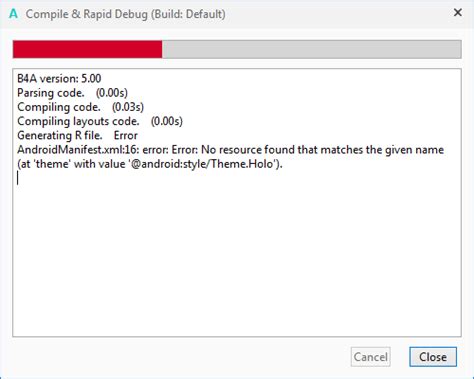 B4a V5 Is This A Bug B4x Programming Forum