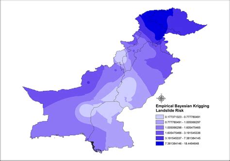 Empirical Bayesian Kriging Ebk Download Scientific Diagram