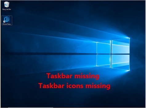 How To Fix Taskbar Missing On Windows Taskbar