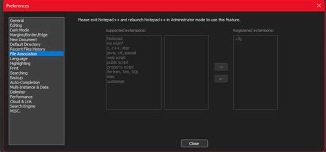 Opening Cfg By Default With Notepad Notepad Community