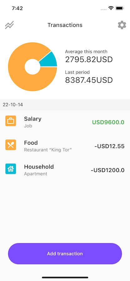 Flutter Expenses Manager Complete App With Admob By Falcon Co CodeCanyon