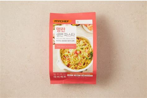 마이셰프 명란 생면 파스타 M방 파우치 팩플 패키지 제작 현황