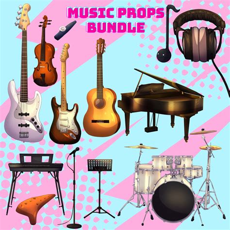 Music Props By Tiny Witch Tiny Witch Vgen