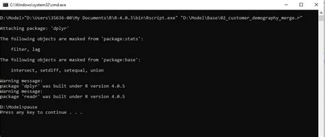 How To Show Progress Step In Cmd Console For Executing R File Stack