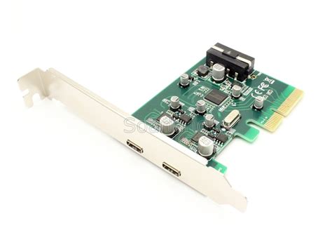 SLPE3102 PCIe 2 Ports USB 3 1 Type C Card