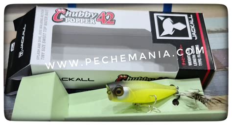 JACKALL CHUBBY POPPER 42 - Pechemania
