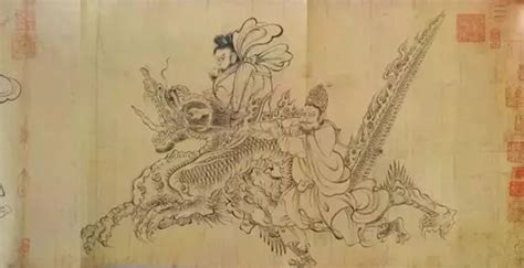 天王送子图高清大图 天王送子图图片 吴道子的天王送子图 大山谷图库