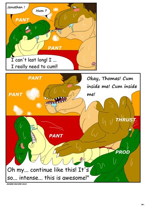 Rule 34 2014 Anthro Blush Comic Dinosaur Furry Furry Only Gay Jonathan Alexander Male Maxime