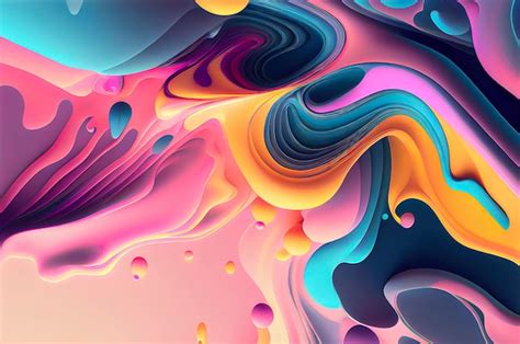 Premium Photo Abstract 3d Render With Organic Rippled Surfaces