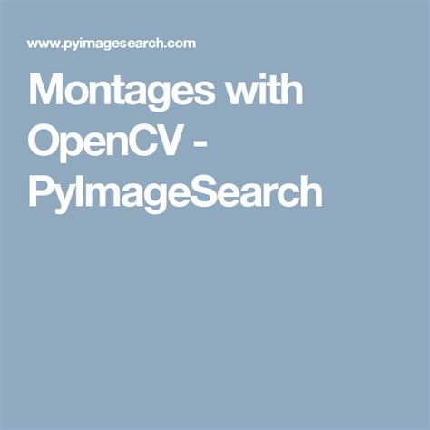 Watershed Opencv Pyimagesearch