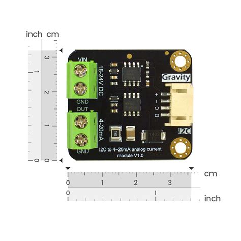 Gravity Modulo DAC I2C 4 20mA Compatibile Con Arduino Opencircuit