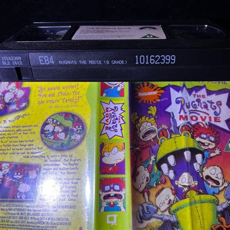 The Rugrats Movie Nickelodeon Uk Vhs Videotape Imported Hobbies Toys Music Media