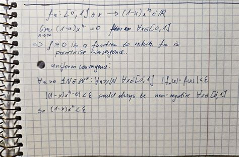 [1st year of university uniform convergence of a sequence of functions