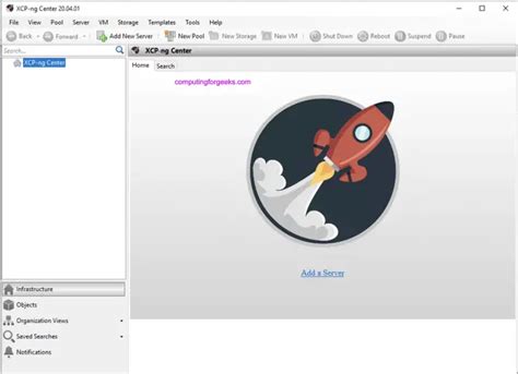 Managing Xcp Ng Hypervisor With Xencenter Xcp Ng Center Computingforgeeks