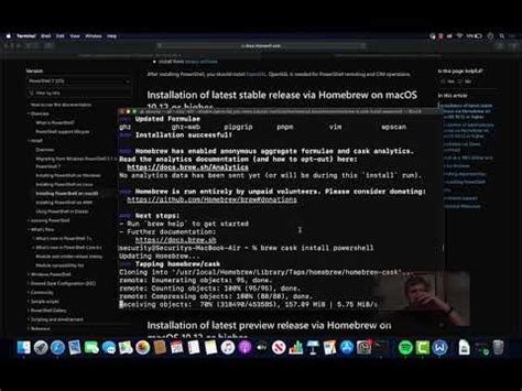 Powershell On Macos Youtube