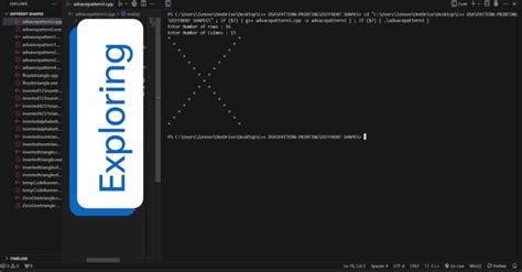 Obaid Khan On Linkedin Day6 Codingjourney Patternprinting Cpp
