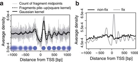 Density Estimation Of Nucleosomes From Fixed Mnase Seq A Comparison Download Scientific