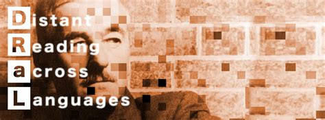 distant reading across languages dral king s digital lab