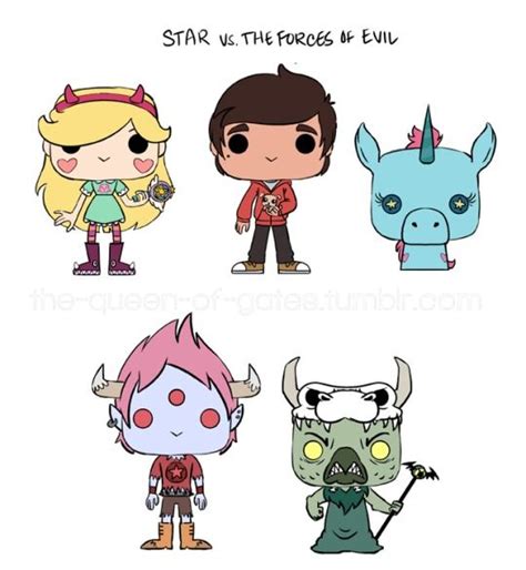 Queen Of Gates Звездная принцесса и силы зла Рисунки диснея Фанко поп