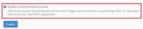 How To Enable Leech Protection For A Directory Using Cpanel