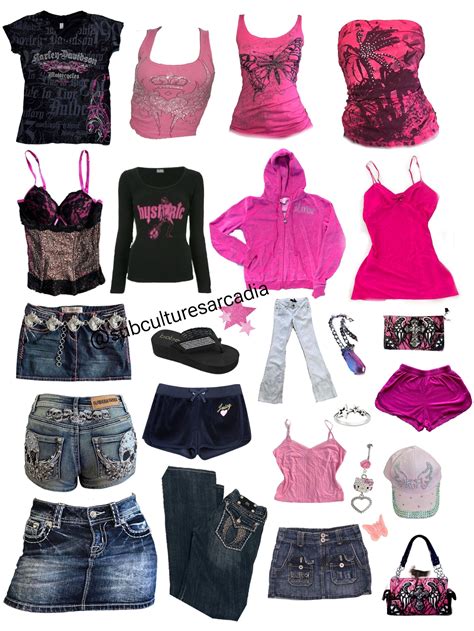 Mcbling Y2k Style Bundle Trashy Y2k Etsy Kadın Modası Kadın