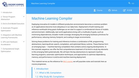 Machine Learning Compiler Ai Tech Suite