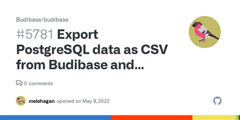 Export PostgreSQL Data As CSV From Budibase And Import Again With Date