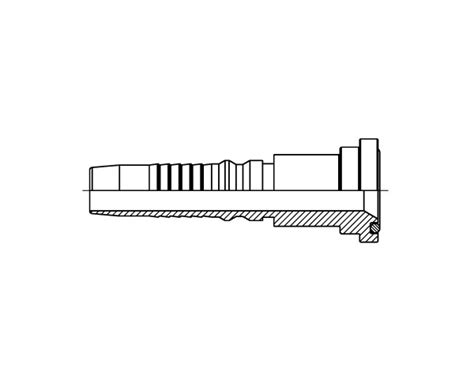 Code 62 Flange INTERLOCK Hosetail Volz