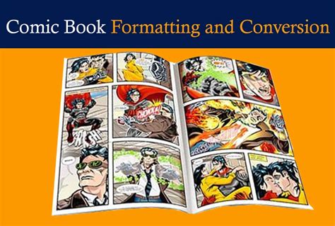 Comic Book Formatting And Conversion Unlock Your Creativity