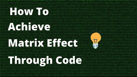 Cmd Tricks How To Make Matrix Effect How To Achieve Matrix Effect Raining Code Falling
