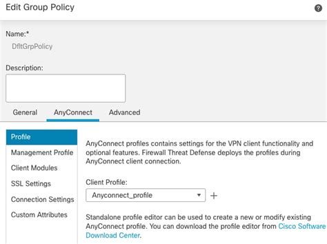 Configure Secure Client Anyconnect Remote Access Vpn On Ftd Cisco