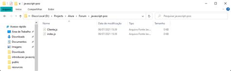 Erro ao executar node index js JavaScript programando a Orientação