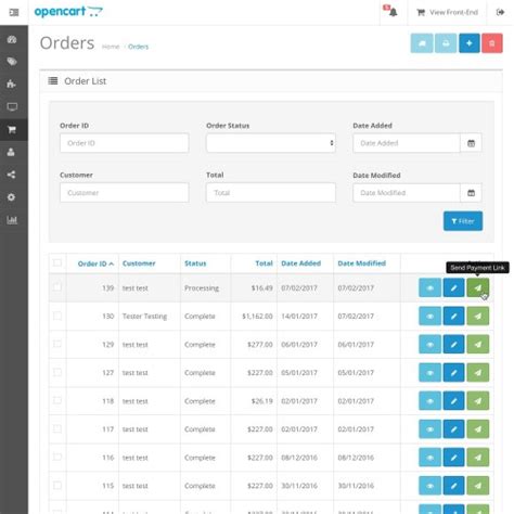 OpenCart Collect Payment Later