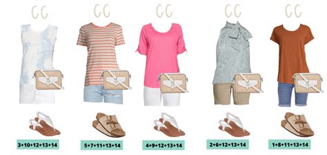 Jcpenney Summer Outfits Mini Capsule Everyday Savvy