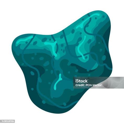 단단한 형태가없는 소행성과 운석 조명 효과가 있는 우주 유성체의 벡터 그림 흰색으로 분리된 만화 불타는 혜성 고체에 대한 스톡 벡터 아트 및 기타 이미지 Istock