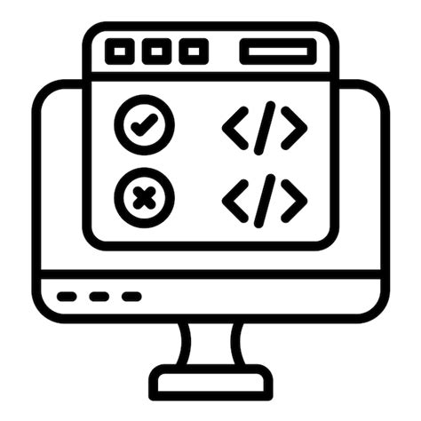 Premium Vector Code Correction Vector Illustration Style