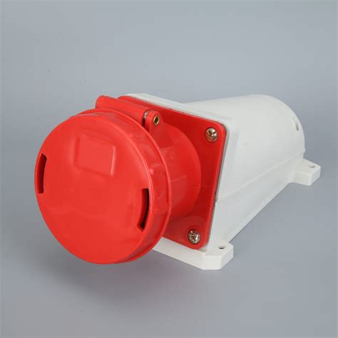 Industrial Socket With Isolator 3 Pin 16a Nicos Fotsios Ltd