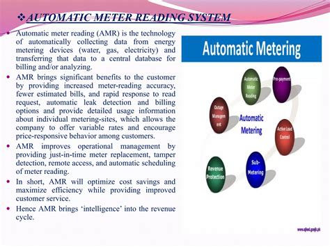 Automatic Energy Meter Reading System For Billing Purpose Pptx