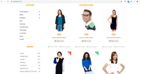React Js Ecommerce Template
