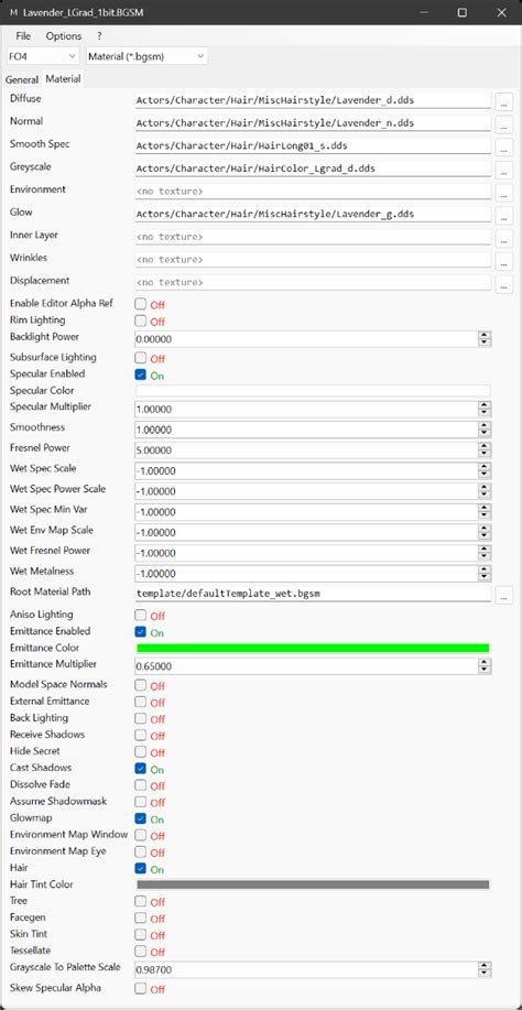 Making A Glow Map For A Hairstyle Discussion Nexus Mods Forums