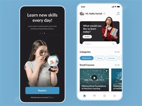 E Learning App Design On Behance E Learning App Design On Behance